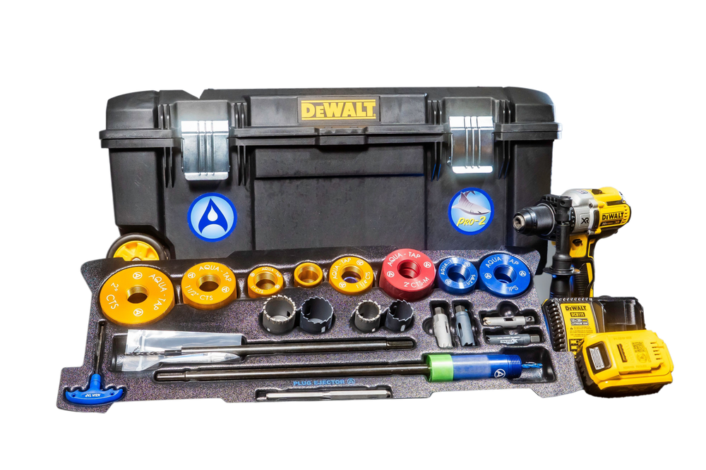 Aquatap® Hot Tapping Machines - PRO-2, K-2 & Jr. Hot Tap Kits